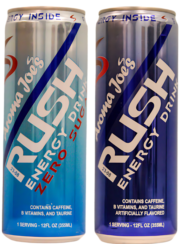 Aroma Joe's® Rush Energy Drink 12oz. Can - Aroma Joe's